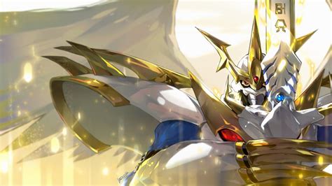 Imperialdramon Paladin Mode Digimon Drawn By Badluck Danbooru
