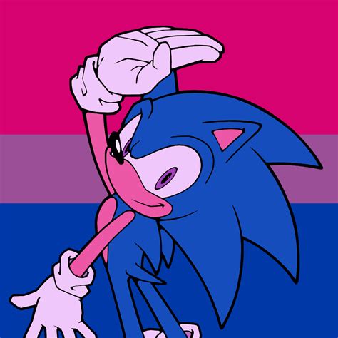 Sonic Pride Icon Sonic Funny Sonic Art Shadow The Hedgehog
