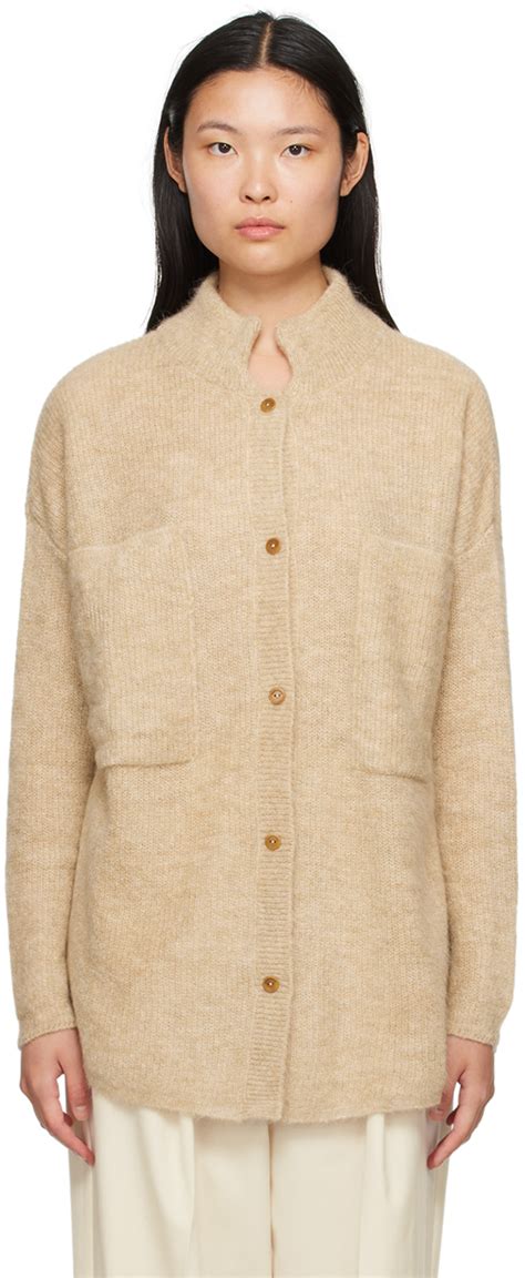 Cordera Beige Polo Cardigan Cordera