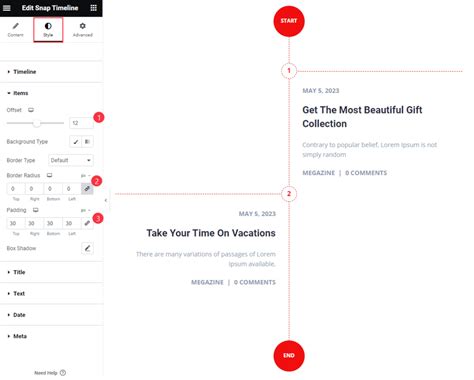 How To Use The Snap Timeline Widget By Ultimate Post Kit