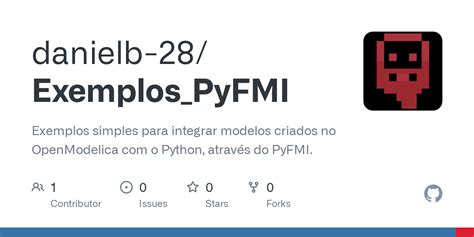 GitHub Danielb 28 Exemplos PyFMI Exemplos Simples Para Integrar
