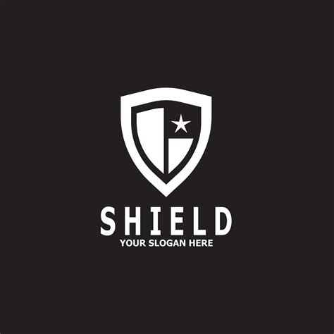 Shield Protection Logo Vector Illustration 21944128 Vector Art At Vecteezy