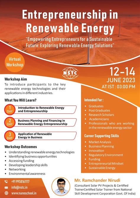 nano science and technology consortium nstc on linkedin entrepreneurship workshop