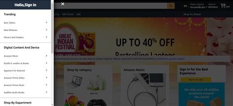 Github Prp0076 Amazon Landing Page Using Html Css And Javascript