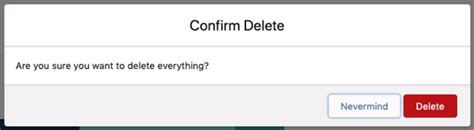 Easily Add Confirmation Dialogs To Your Lightning Components With Lwcmodal Unofficialsf