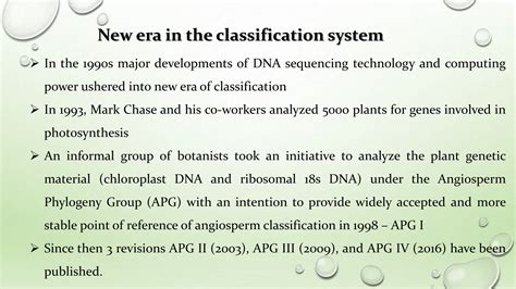Classification Systems Of Angiosperms Pptx
