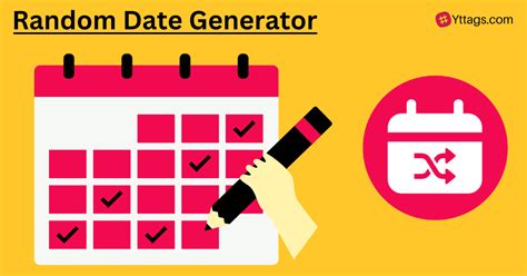 Random Date Generator 📅 Pick A Date At Random Yttags