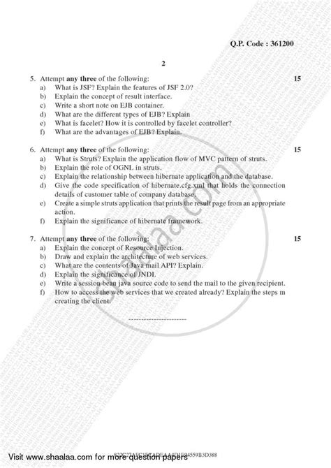 Advanced Java 2016 2017 Bsc It Information Technology Idol