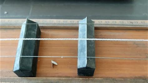 Sonometer Experiment Class 11 Physics Youtube