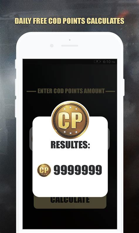 Free Cod Points Calc For Call Of Duty Mobile Apk For Android Download