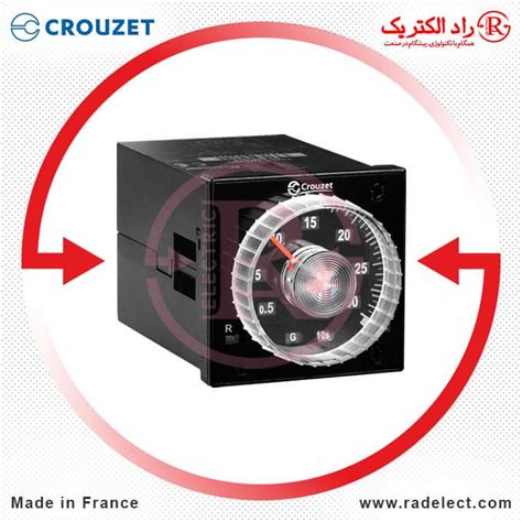 تایمر آنالوگ سری TMR U کروزت Crouzet