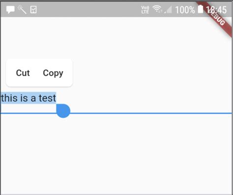 Using Finity In App Wide Theme Causes Text Selection Toolbar To Not Behave Properly On