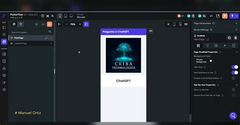 Integración Flutterflow Con Chatgpt Código Fuente Ceiba Technologies