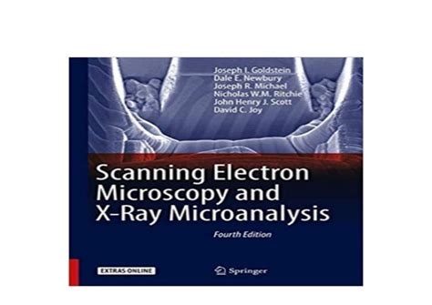Ebook Paperback Scanning Electron Microscopy And X Ray Microanalysis Full Books