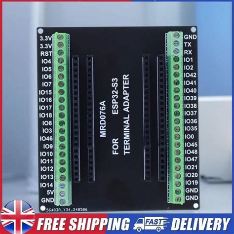 For Esp32 S3 Gpio Breakout Board Gpio Iot Development Board Expansion Module £683 Picclick Uk