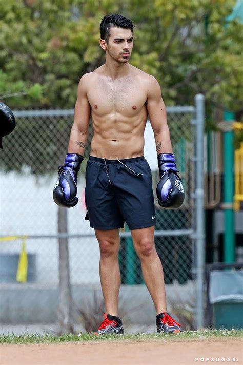 Joe Jonas Knocks It Out Of The Park With His Shirtless Outing In La