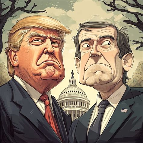 Draw A Custom Political Cartoon For Any Issue By Herneishing Fiverr