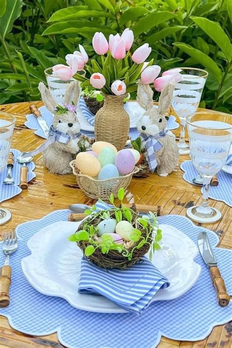 Set The Perfect Easter Table Inspiring Easter Table Decorations For A