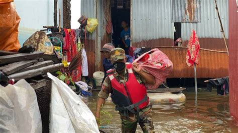 កម្លាំងយោធាកងពលតូចថ្មើរជើងលេខ៥១សហការជាមួយអាជ្ញាធរមូលដ្ឋាន
