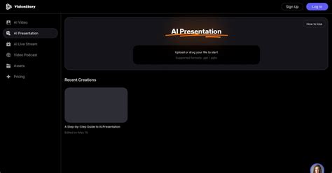 Ai Powered Presentation Video Creator