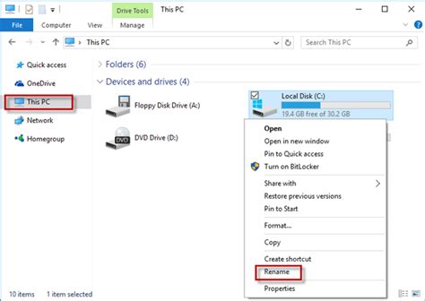 Ways To Rename Hard Drive In Windows