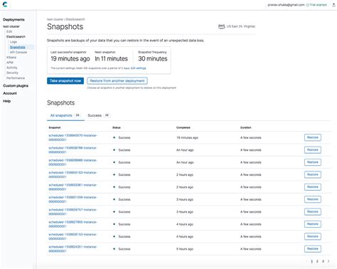 Recovering From A Snapshot Learning Elastic Stack 70 Second