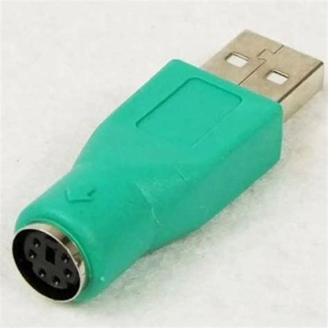 Cewaal 2017 New Usb Male To For Ps2 Female Port Adapter Pc Computer