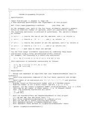 LispExpressionEvaluator Java CSC220 Programming Project 2