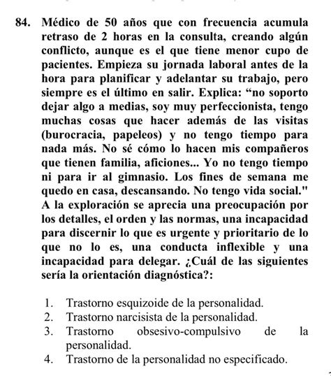 Sobre Una Pregunta Del Examen Mir Fadsp