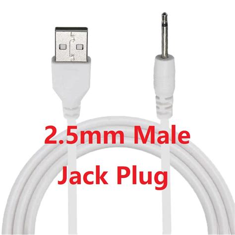 Usb To Dc Mm Male Jack Plug Charge Cable Adapter For Personal Rechargeable Device Shopee