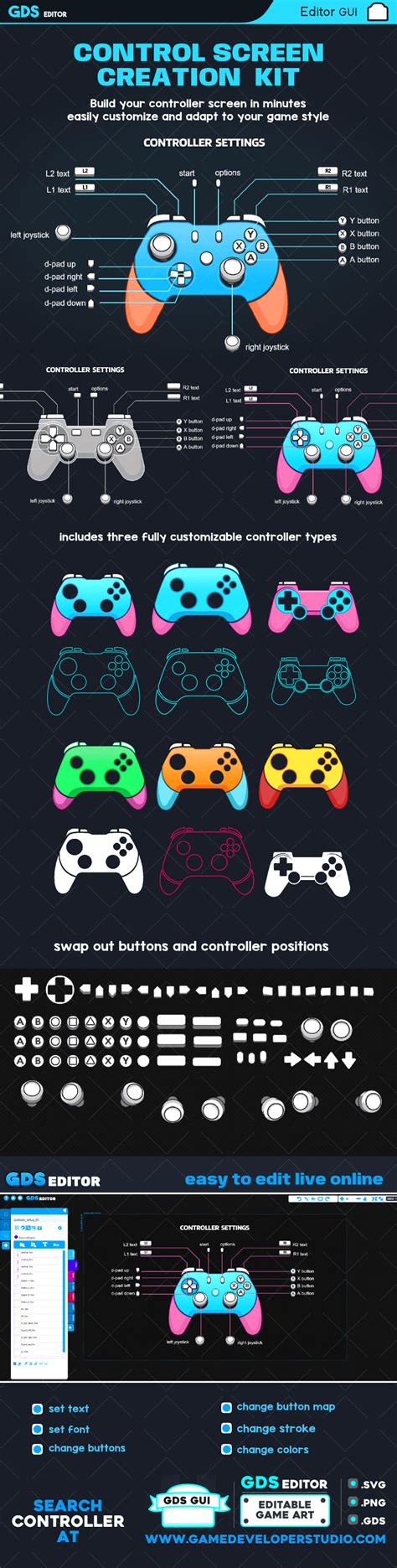 Controller Setting Screen Creation Kit
