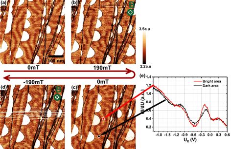 Fig S2 Magnetic Field Dependency Of The Stripe Pattern A D Didu Download Scientific