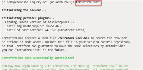 Getting Started Quickly With Querying Oci From Terraform In Cloud Shell