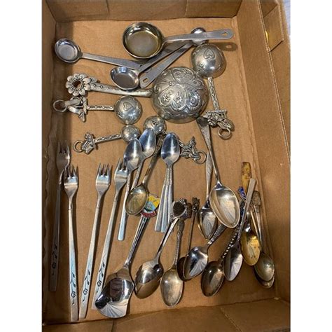 Assorted Spoons Etc And Really Unique Measuring Spoons