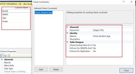 Sql Server Check Constraint Sql Bi Tutorials