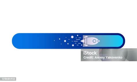 흰색 배경에 격리 된 로켓 또는 우주선 아이콘 플랫 벡터 로고 디자인 기호로 로드 막대 벡터 Eps 10 진행하다에 대한 스톡 벡터 아트 및 기타 이미지 Istock