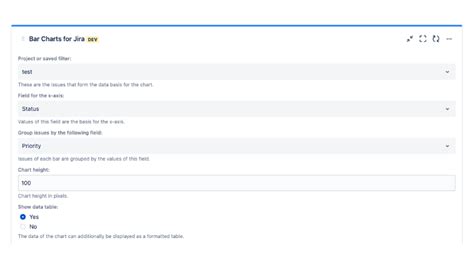 bar charts for jira atlassian marketplace