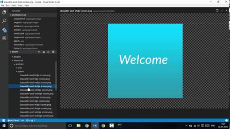 How To Create A Custom App Iconsplash Screen In Ionic2 Youtube