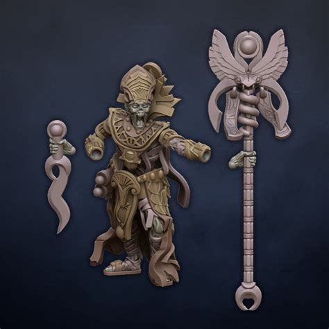 3d Printable Hierarch By Dragons Lake Miniaturas