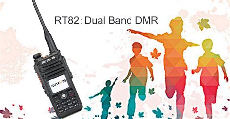 Learn More About Retevis RT82 Dual Band Digital Radio By Appearance