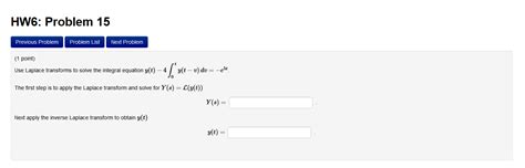 solved hw6 problem 15 previous problem problem list next