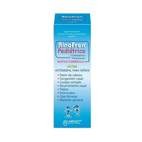 Rinofren Ped 05 8g Sol 30ml C Gotero Farmapronto