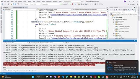 Fix The Seed Entity For Entity Type Product Cannot Be Added Because