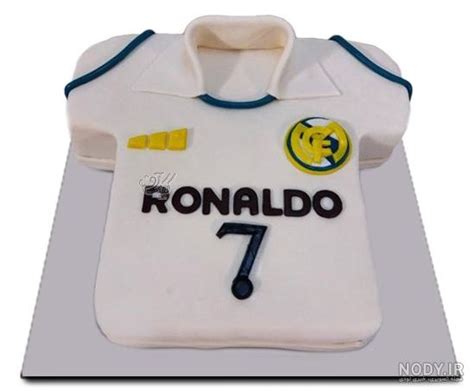 عکس رونالدو روی کیک تولد عکس نودی