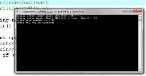 Cs201 Assignment No 1 Solution Fall 2017