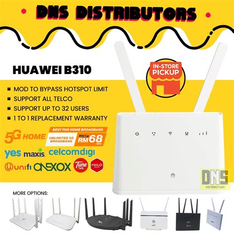 Modified Modem Wireless Router Wifi 4g Lte Cpe B310 Huawei Rs860 A60 A80 Cp2003 Cp101 Lc117