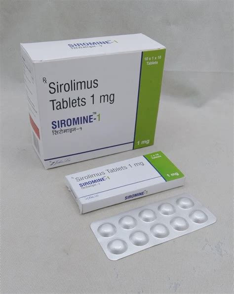 Sirolimus Tablets 1 Mg At ₹ 1890stripe In Mumbai Id 2851936342891
