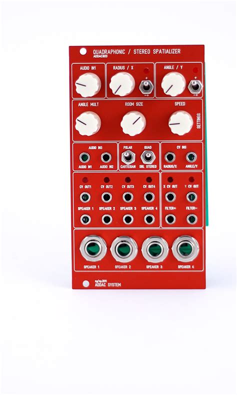 ADDAC803 Quadraphonic Spatializer Postmodular