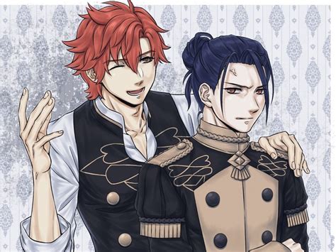 Sylvain Jose Gautier And Felix Hugo Fraldarius Fire Emblem And 1 More