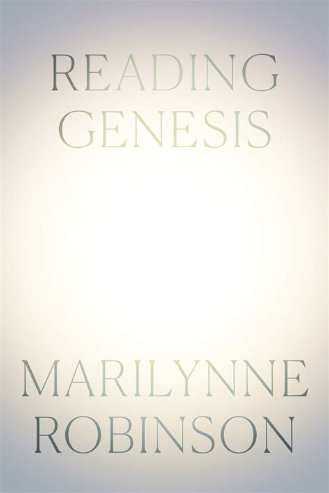 Reading Genesis The Bookshelf